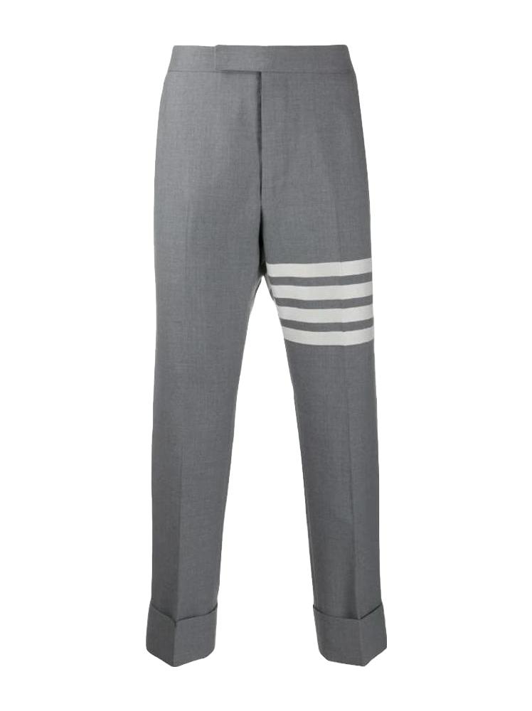 THOM BROWNE Thom Browne 4-Bar Striped Wool Trousers